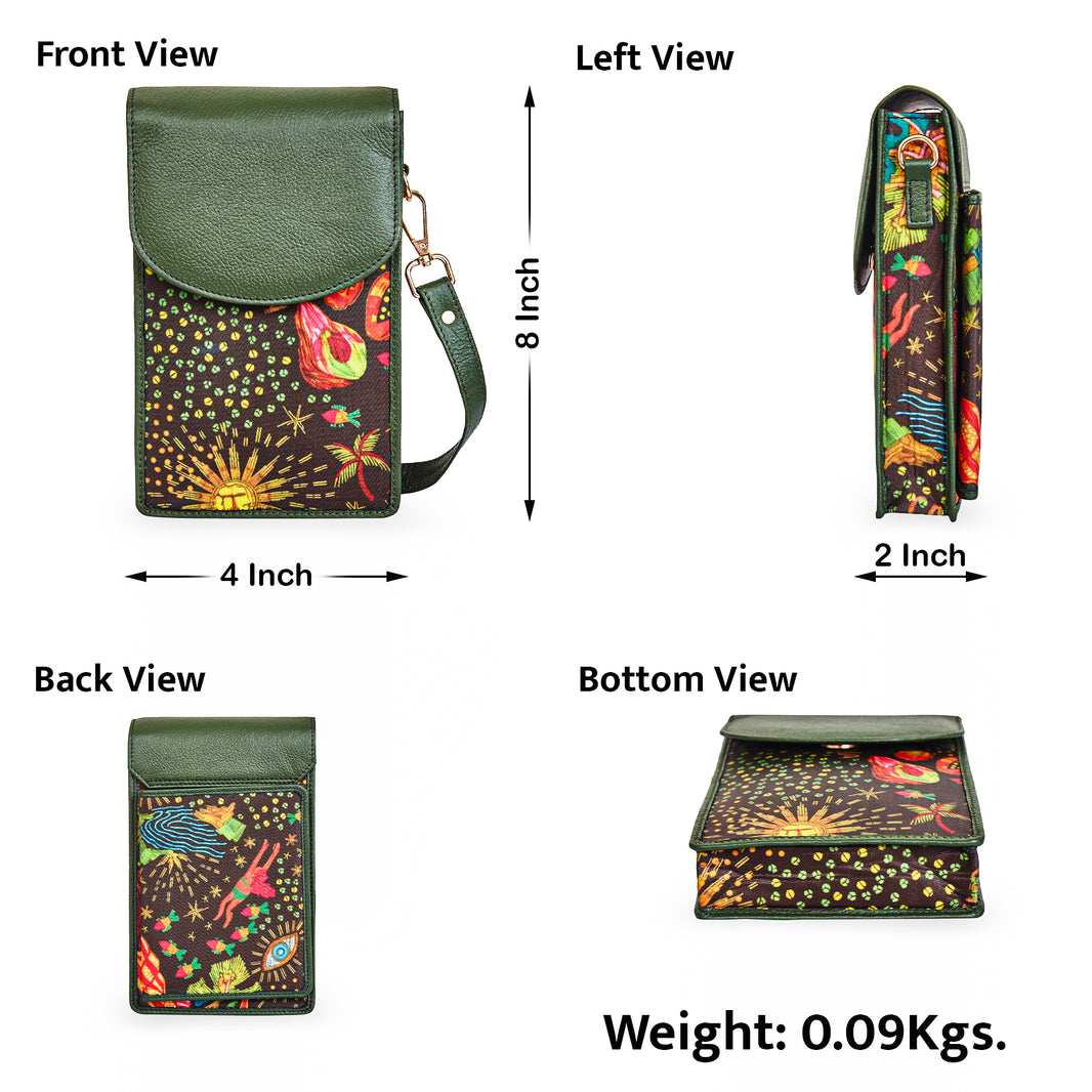 Luxury Hand-Painted Leather Bags | Custom Artisan Creations | Sishka